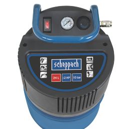 Scheppach HC24V 24Ltr Electric Vertical Air Compressor 240V - Screwfix