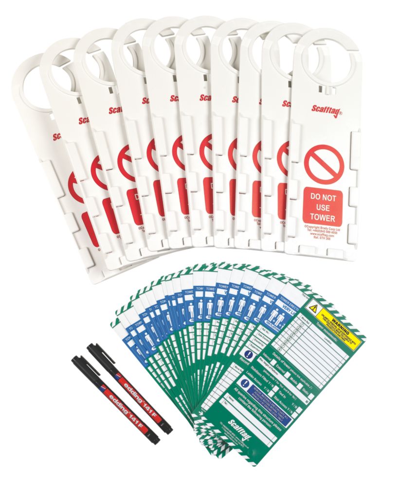Scafftag Tower Tag Kit - Screwfix