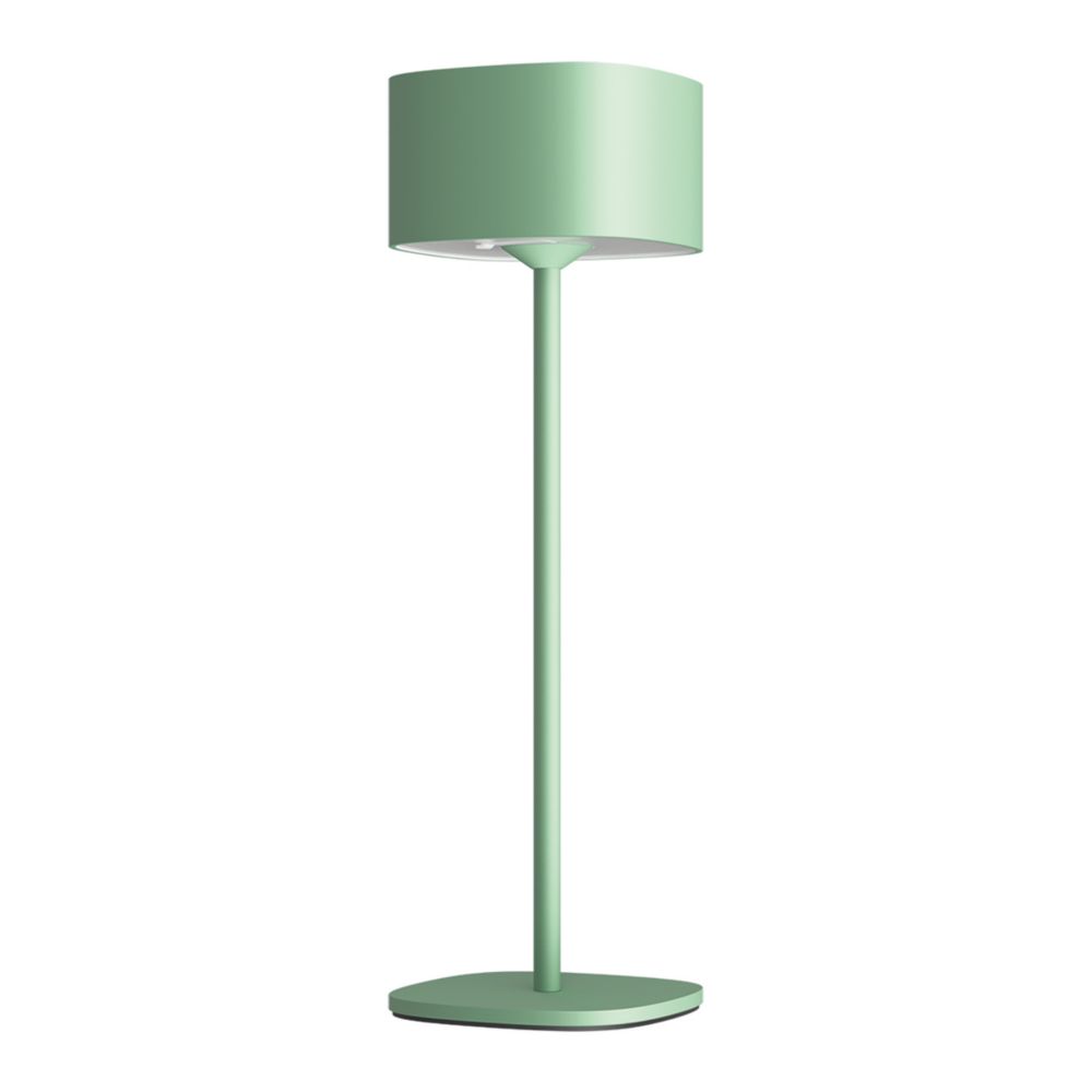 Calex Serino Rechargeable LED Table Lamp Green 90lm - Screwfix