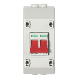 Wylex 100A DP Isolator With Enclosure - Screwfix