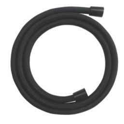 Swirl Gallen Shower Hose Matt Black 1/2" x 1.8m - Screwfix