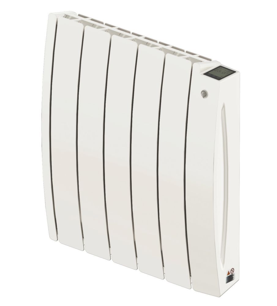 Acova Taiga 750W Electric Aluminium Horizontal Radiator 575mm x 509mm ...