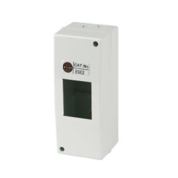 Wylex NH ESE2 IP40 2-Module Unpopulated DIN Enclosure - Screwfix
