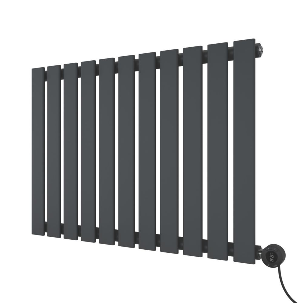 Azur Ilios 800W Electric Radiator 600mm x 828mm Anthracite 2731BTU ...