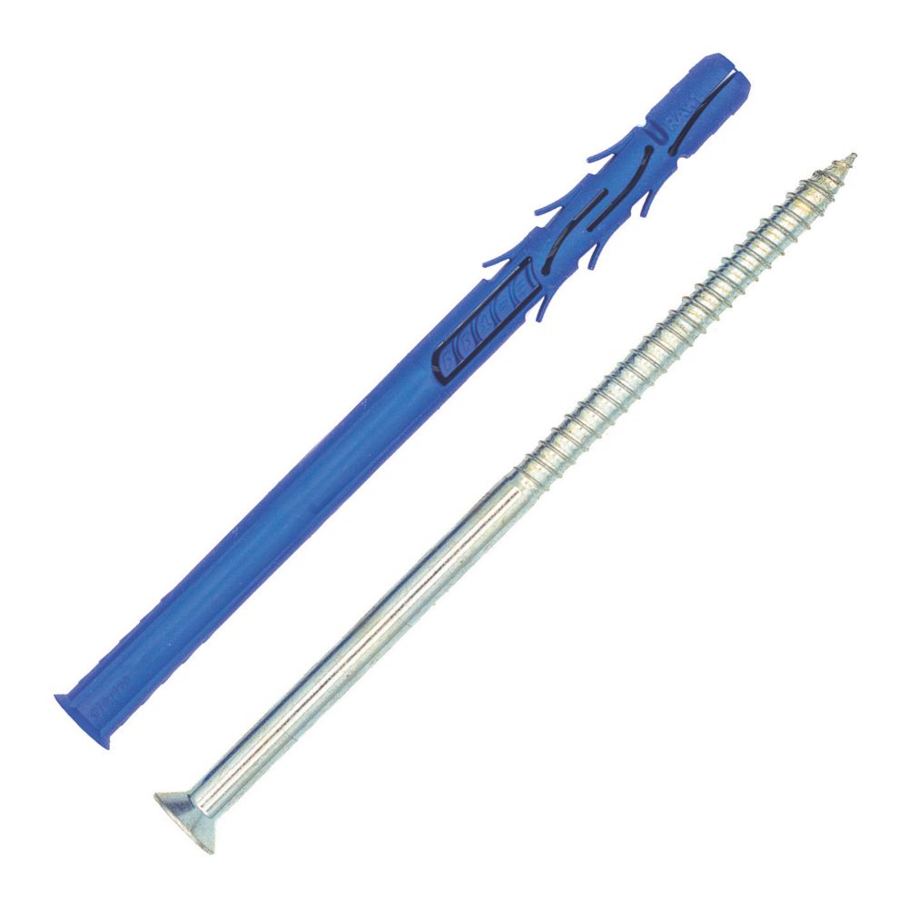 Rawlplug R-FF1 TX Frame Fixings with Countersunk Head Screws 10mm x ...