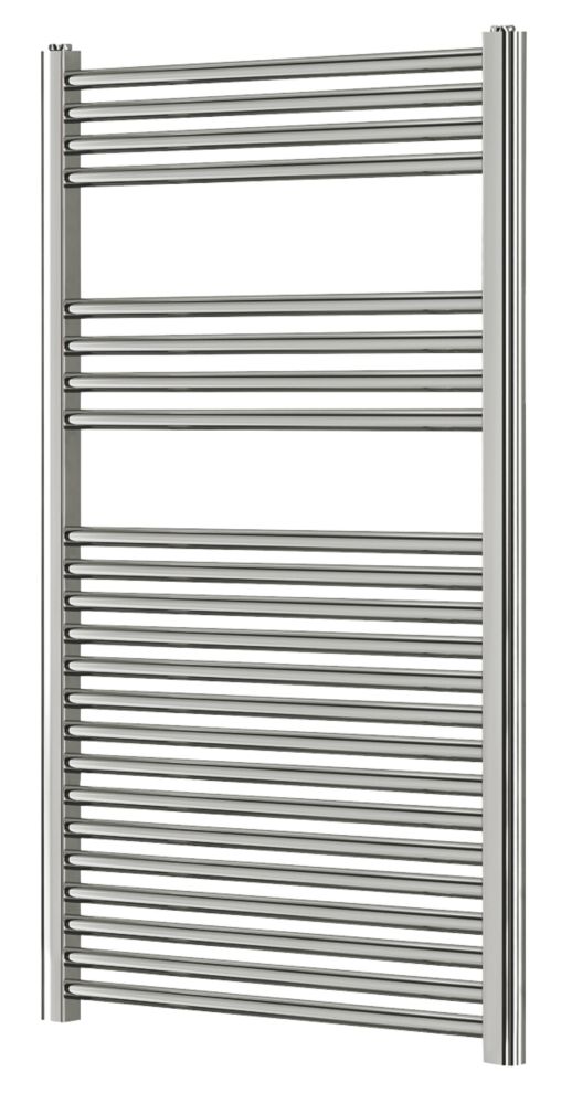 Blyss Towel Radiator 1200mm x 600mm Chrome 1415BTU - Screwfix