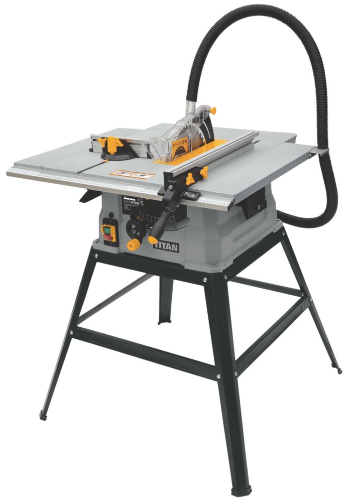 Refurb Titan TTB763TAS 254mm Electric Table Saw 220-240V - Screwfix