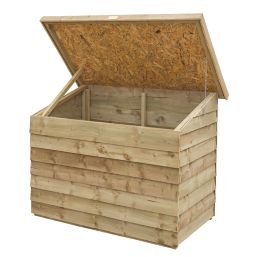 Rowlinson Overlap 460Ltr 3' 6" x 2' (Nominal) Timber Garden Storage Box ...