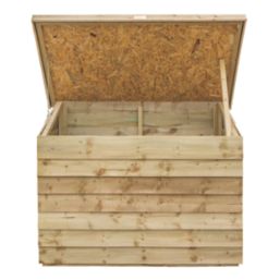 Rowlinson Overlap 460Ltr 3' 6" x 2' (Nominal) Timber Garden Storage Box ...