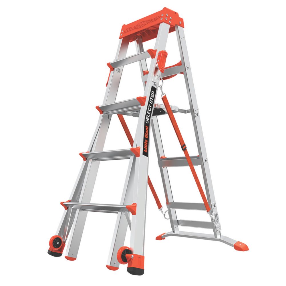 Little Giant SelectStep Aluminium 1.54m Combination Ladder With ...
