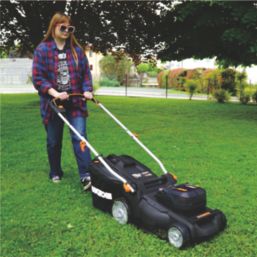 Worx WG737E 40V 2 x 4.0Ah Li-Ion PowerShare Pro Brushless Cordless 37cm ...