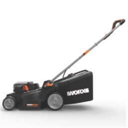 Worx WG737E 40V 2 x 4.0Ah Li-Ion PowerShare Pro Brushless Cordless 37cm ...