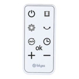 Blyss BL PTCM 2000W Electric Wall-Mounted Heater White - Screwfix