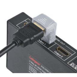 Labgear HDMI Right Angle 90° Adaptor - Screwfix
