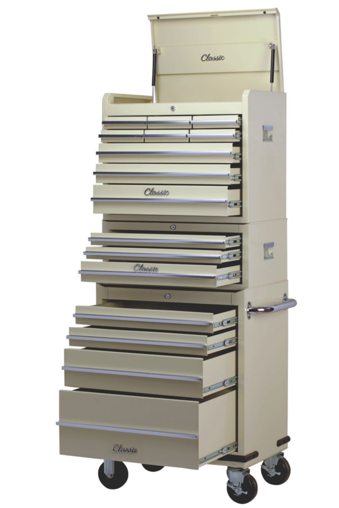 Hilka Pro-Craft CL16CU 16-Drawer Classic Tool Storage Unit - Screwfix