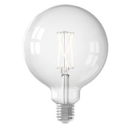 Calex E27 G125 LED Virtual Filament Smart Light Bulb 7.5W 1055lm - Screwfix