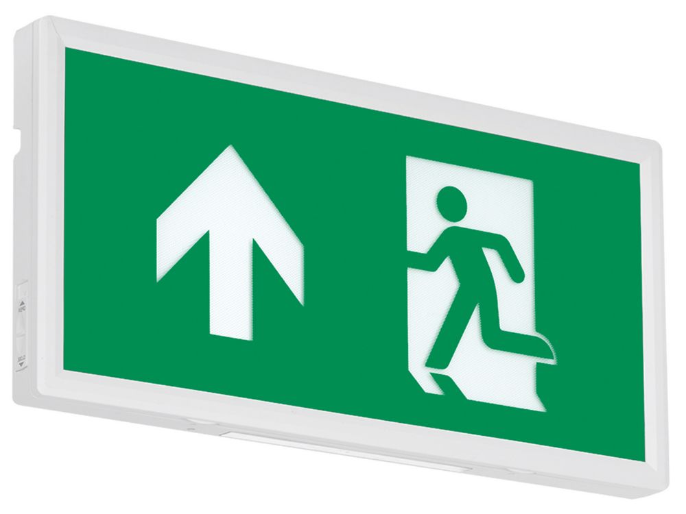 Aurora Maintained or Non-Maintained Emergency LED Wall-Mounted Slim ...