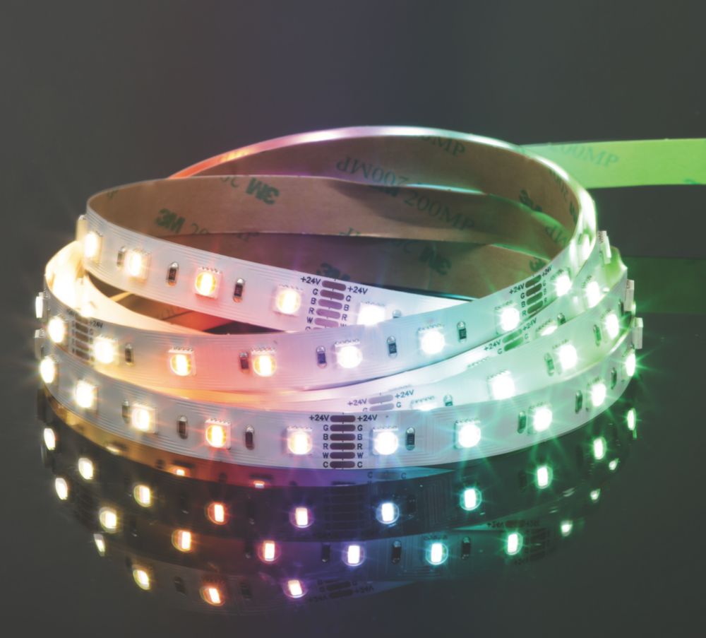 Electralite 5m LED Lighting Strip 19.2W 1000lm/m - Screwfix