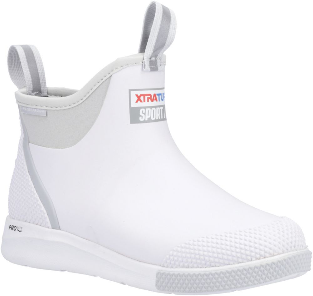 Xtratuf Ankle Deck Sport Size 11 White Non Safety Wellies - Screwfix
