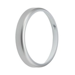 Knightsbridge Bulkhead Bezel Silver 256mm - Screwfix