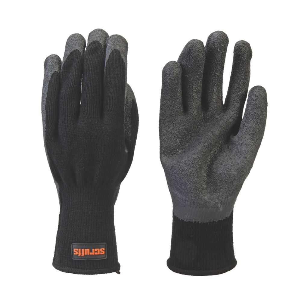 Scruffs Trade Utility Gloves Black Medium - Screwfix