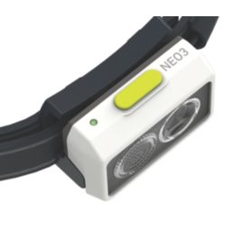 LEDlenser NEO3 Rechargeable LED Head Torch White 400lm - Screwfix