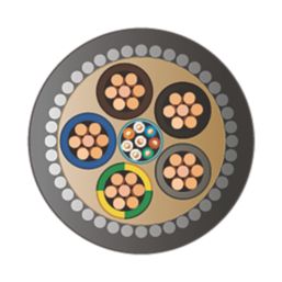 Time EV-Ultra Black 5-Core 6mm² & Cat 5e 4-Pair Armoured EV Charging ...