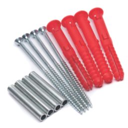 Corefix Connect 120 Heavy Duty Dot & Dab Wall Fixings 10mm x 95mm 4 ...