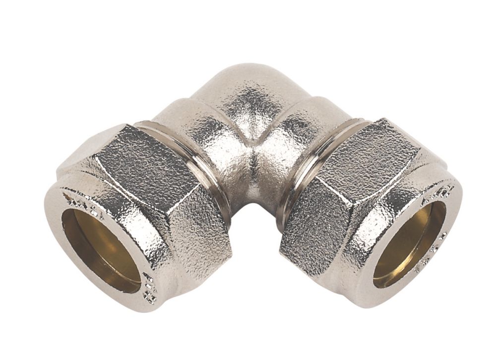 15mm Compression Elbows | Plumbing | Screwfix.com