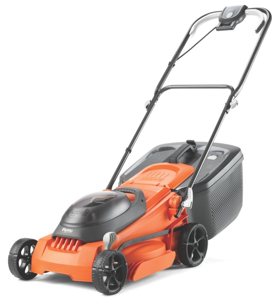 Flymo EasiStore 380R 36V 2 x 2.0Ah Li-Ion Power for All Brushless ...