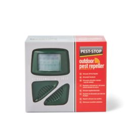 Pest-Stop PSOR-UA Battery-Powered Outdoor Pest Repeller - Screwfix