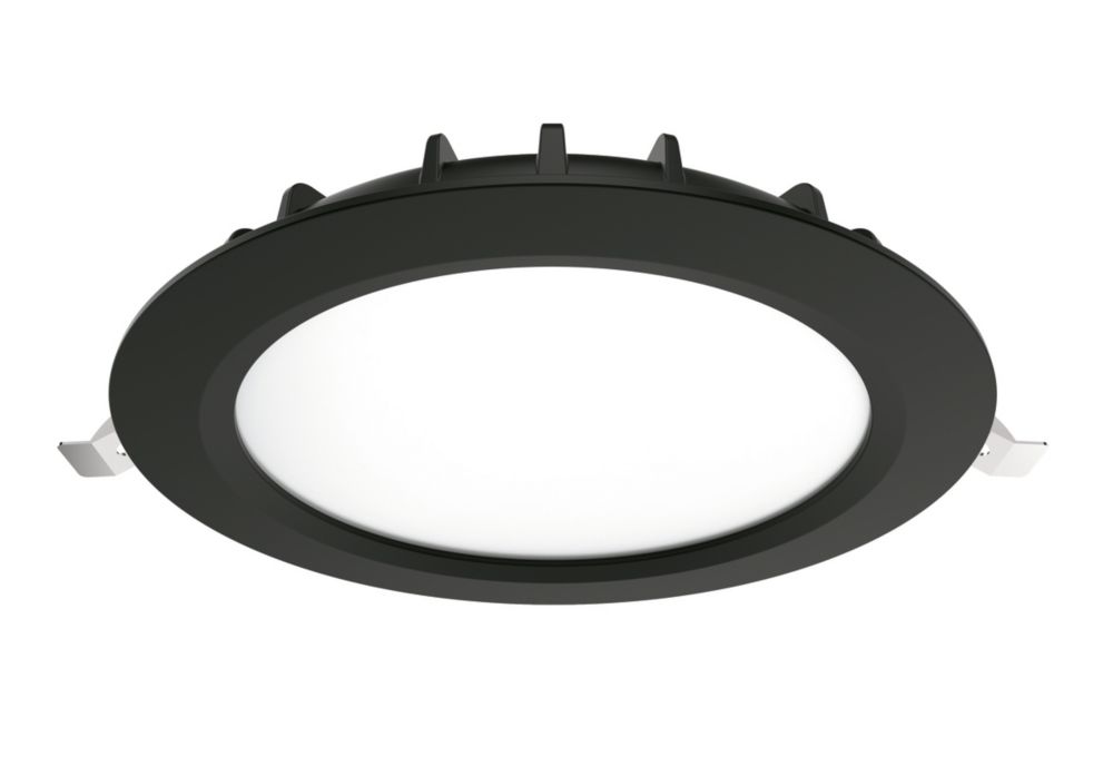 Collingwood Thea Lite Fixed LED Commercial Downlight Black 20W 2200 ...