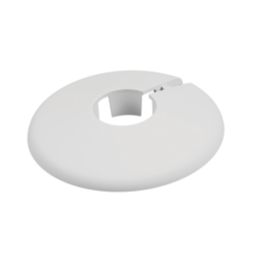 ETAL 15mm Pipe Collars White 10 Pack - Screwfix
