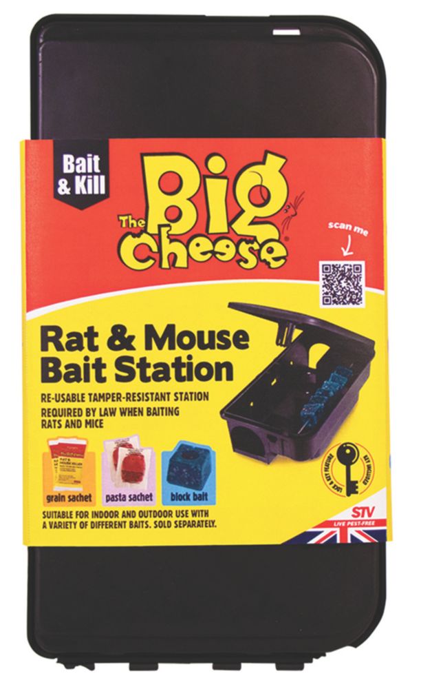 The Big Cheese Rodent Universal Non-Baited Station - Screwfix