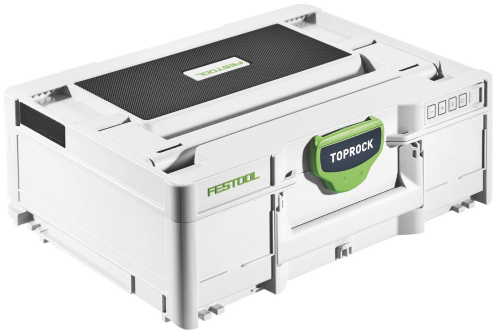 Festool TOPROCK SYS3 Bluetooth Speaker Tool Case 15 1/2" - Screwfix