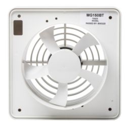 Manrose MG100H 100mm (4") Axial Bathroom Extractor Fan with Humidistat ...
