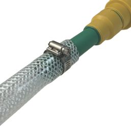 Easyfix Self-Finish Hose Clips 40-80mm 10 Pack - Screwfix