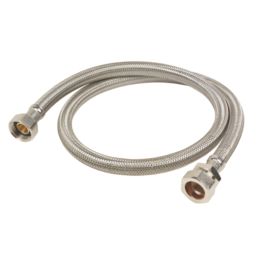 Essentials Flexible Tap Connector 22mm x 3/4" x 1000mm - Screwfix