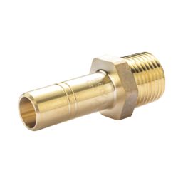 Hep2O Plastic Push-Fit Adapting Keyless Spigot Male Coupler 15mm x 1/2 ...