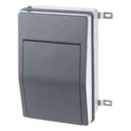 Lewden PRO IP65 Weatherproof Outdoor 6-Module 4-Way Populated EV ...