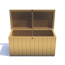 Shire 321Ltr 4' x 2' (Nominal) Timber Garden Storage Box - Screwfix