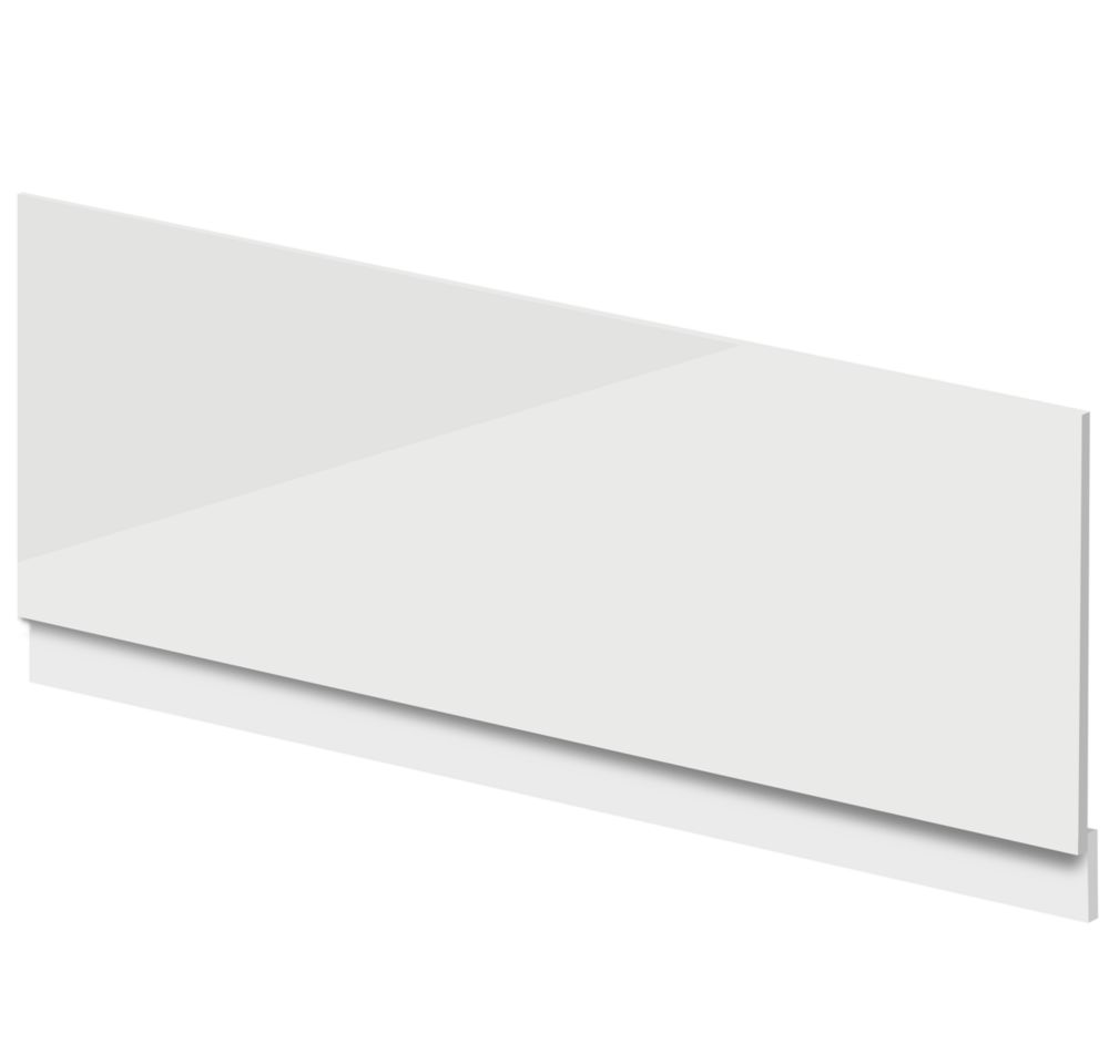 Highlife Bathrooms Halite Adjustable Front Bath Panel 1900mm Gloss ...