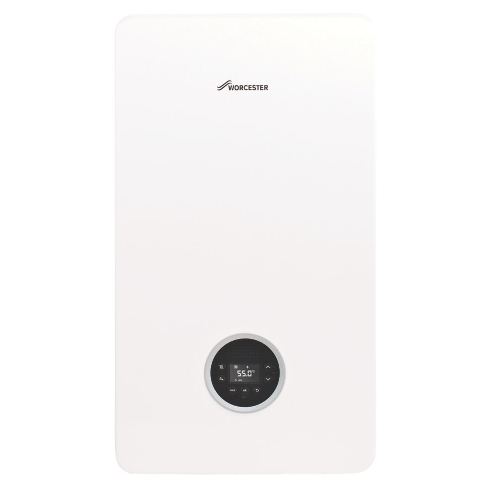 Worcester Bosch Greenstar 8000 Life 40C Gas Combi Boiler White - Screwfix