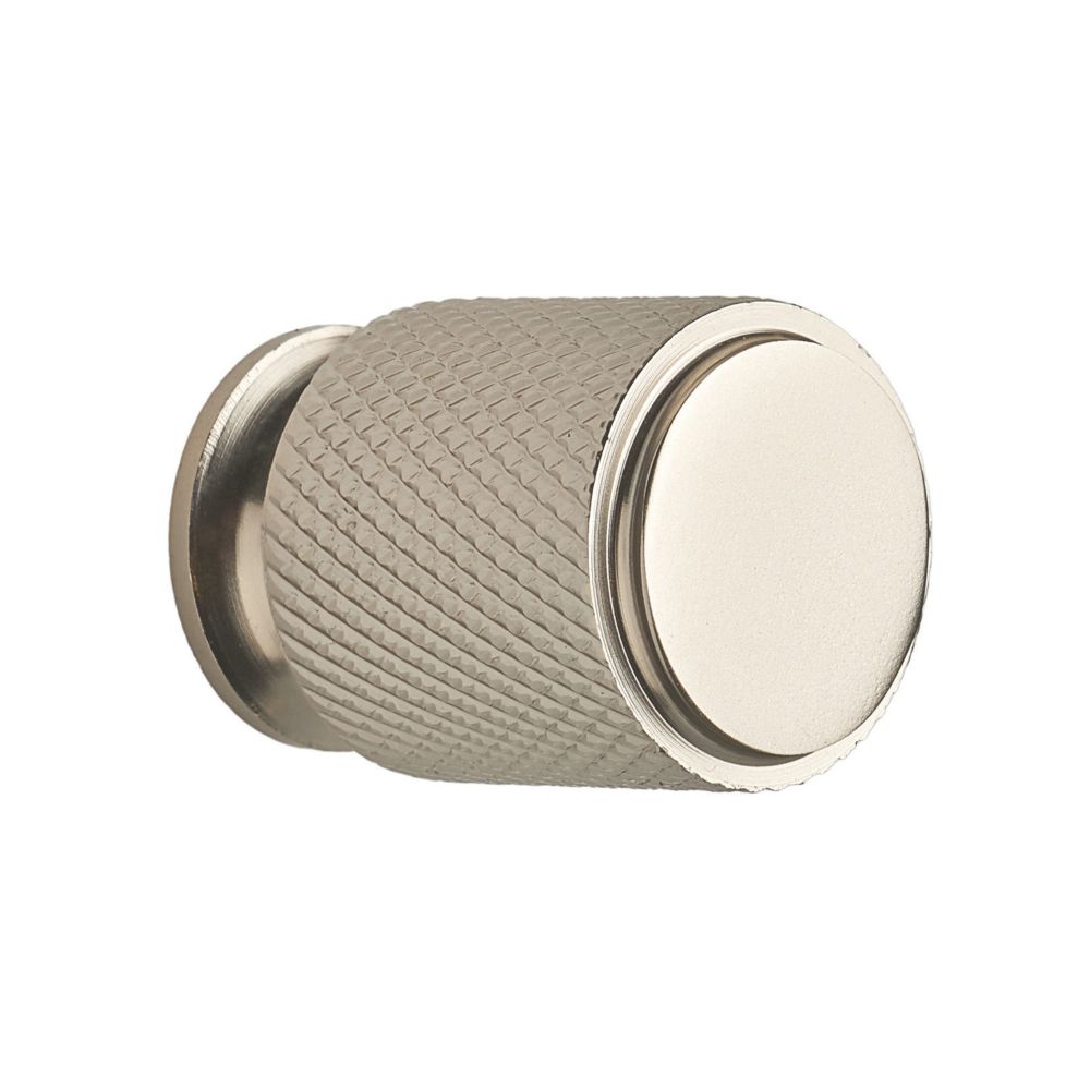 Elite Knobs & Handles Kensington Knurled Cabinet Knob Brushed Nickel ...