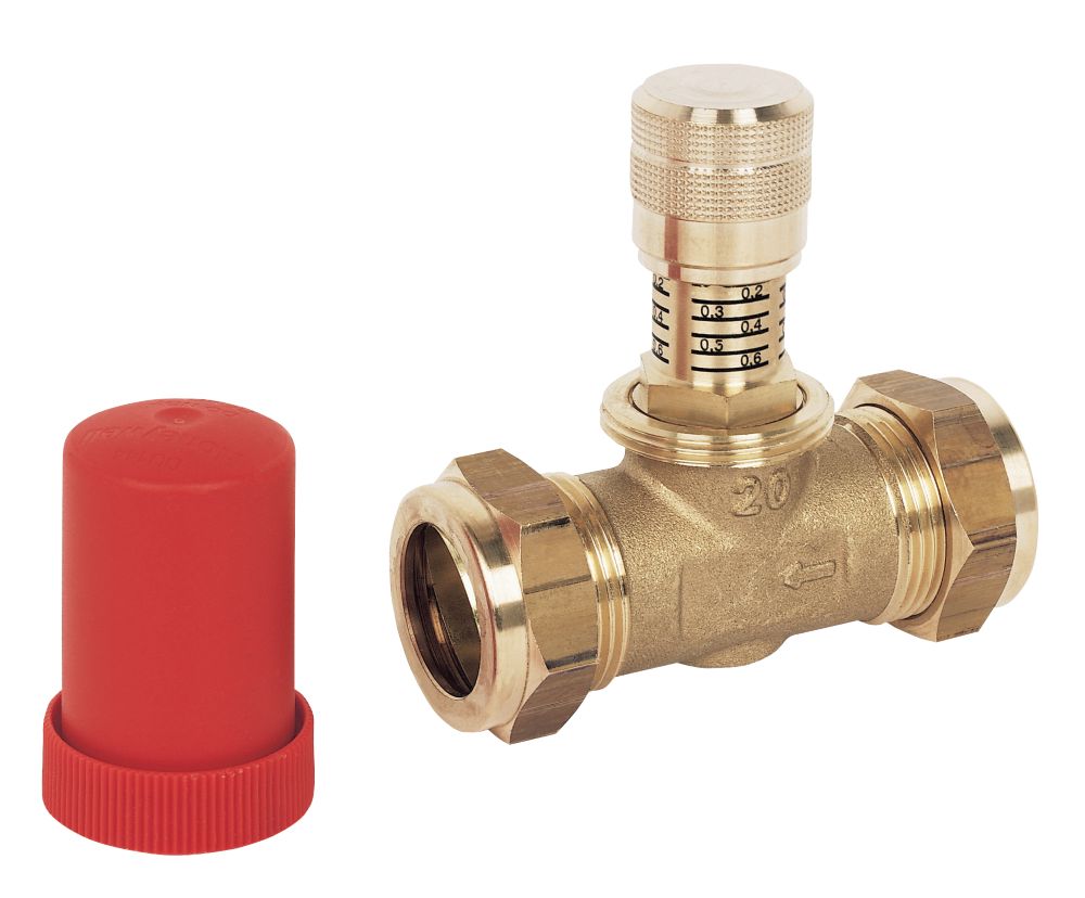 Honeywell Home Straight Auto Bypass Valve 22mm - Screwfix