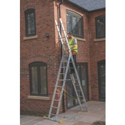 Werner Aluminium 6.86m Combination Ladder - Screwfix