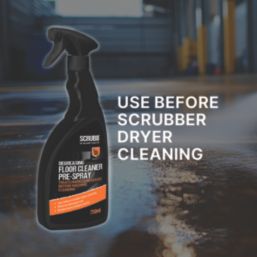 Scrubb Degreasing Floor Cleaner Pre-Spray 750ml - Screwfix
