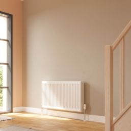 Flomasta 500mm x 900mm 4519BTU White Type 22 Convector Radiator - Screwfix