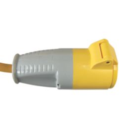Defender Yellow 110V 16A Extension Lead 25m x 2.5mm² - Screwfix