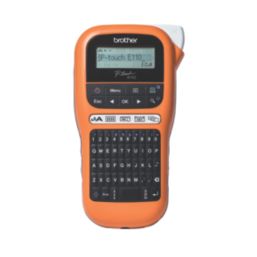 Brother PTE110VP Electricians Label Printing Machine - Screwfix